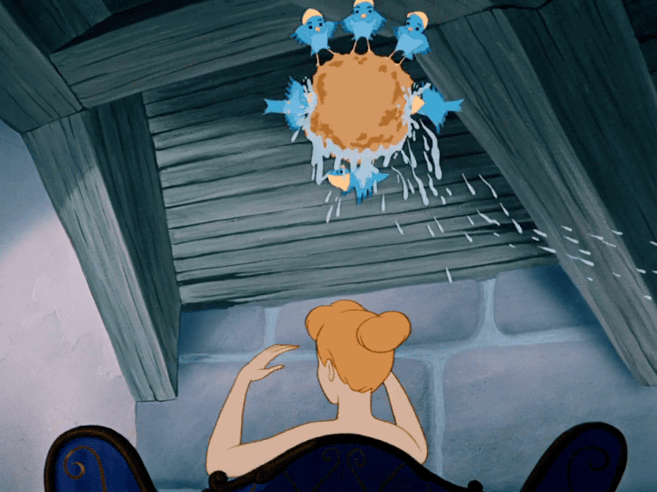 Download Cinderella Fantasy Disney Movie Cinderella (1950) Gif