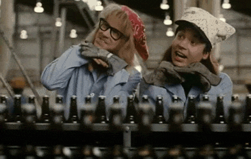 Download Funny Humor Comedy Movie Wayne's World Gif