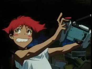 Download Anime Cowboy Bebop Edward (Cowboy Bebop) Gif