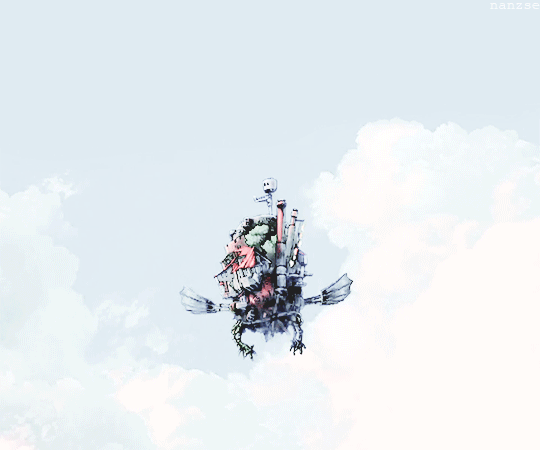 Download Anime Howl's Moving Castle Gif - Gif Abyss