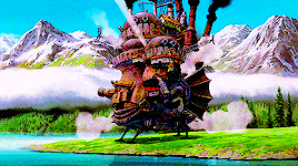 Download Anime Howl's Moving Castle Gif