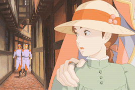 Download Anime Howl's Moving Castle Gif