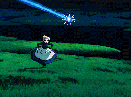 Download Anime Howl's Moving Castle Gif