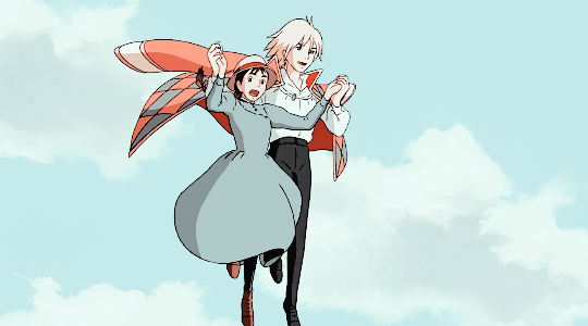 Download Anime Howl's Moving Castle Gif