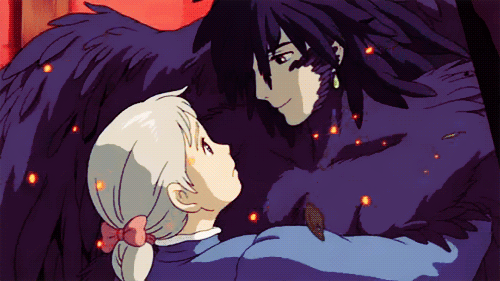 Download Anime Howl's Moving Castle Gif