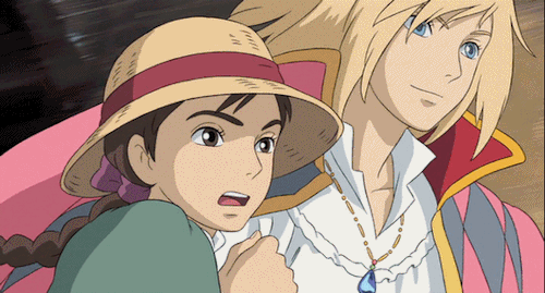 Download Anime Howl's Moving Castle Gif