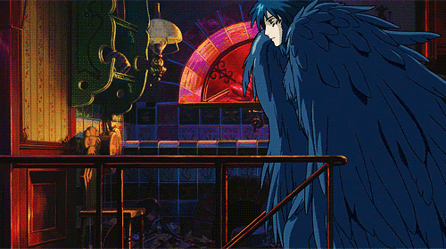 Download Anime Howl's Moving Castle Gif
