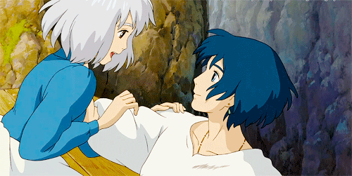 Download Anime Howl's Moving Castle Gif
