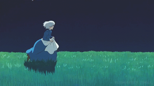 Download Anime Howl's Moving Castle Gif