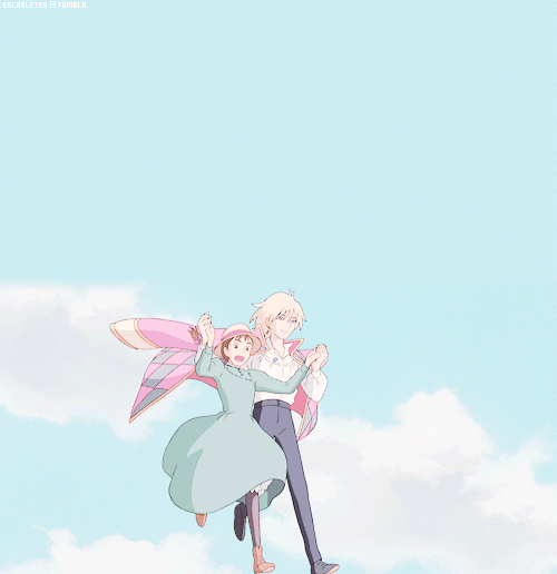 Download Anime Howl's Moving Castle Gif - Gif Abyss