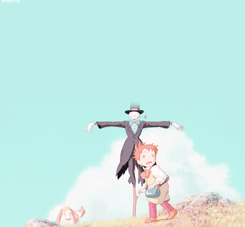 Download Anime Howl's Moving Castle Gif