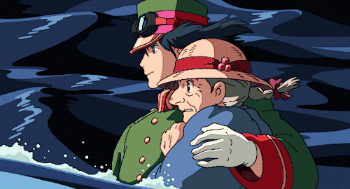 Download Anime Howl's Moving Castle Gif - Gif Abyss