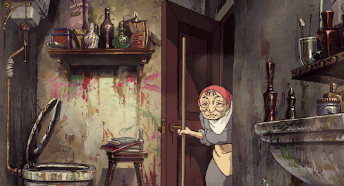 Download Anime Howl's Moving Castle Gif