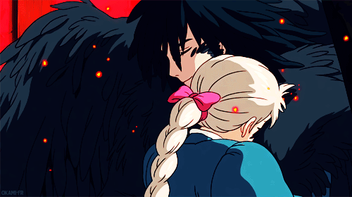 Download Anime Howl's Moving Castle Gif
