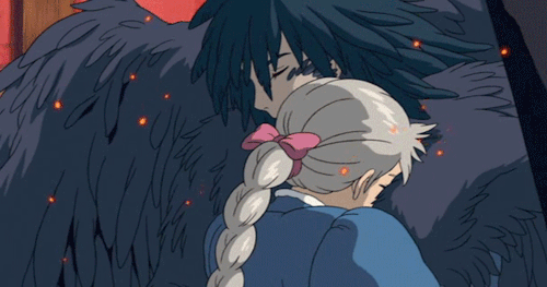 Download Anime Howl's Moving Castle Gif