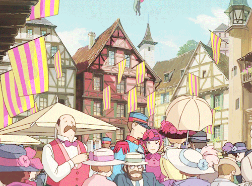 Download Anime Howl's Moving Castle Gif - Gif Abyss