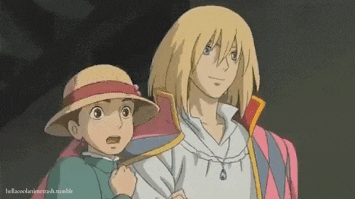 Download Anime Howl's Moving Castle Gif - Gif Abyss