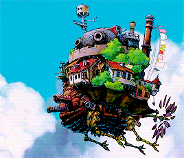 Howl's Moving Castle Gif - Gif Abyss