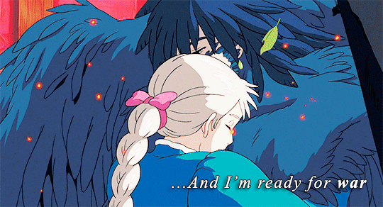 Download Anime Howl's Moving Castle Gif