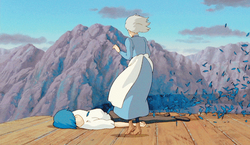 Download Anime Howl's Moving Castle Gif - Gif Abyss