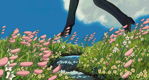 Download Anime Howl's Moving Castle Gif