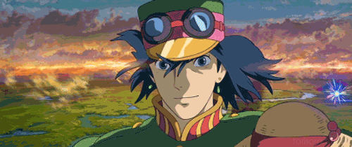 Download Anime Howl's Moving Castle Gif