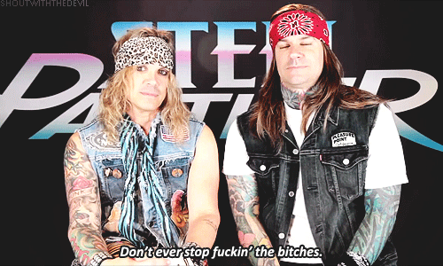 Download Heavy Metal Glam Metal Music Steel Panther Gif