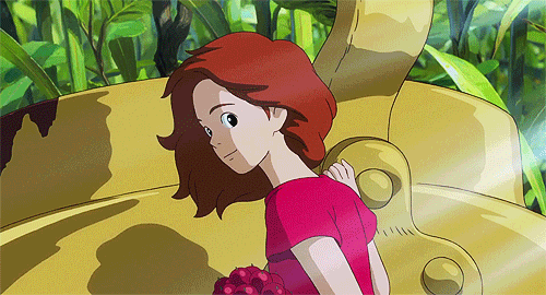 Download Anime The Secret World Of Arrietty Gif - Gif Abyss