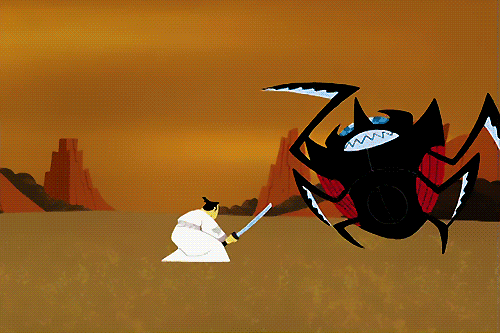 Download Fantasy Comedy Adult Swim TV Show Samurai Jack Gif