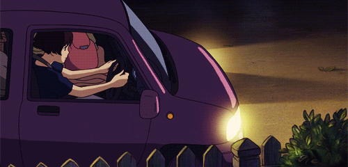 Car Driving Gif Anime