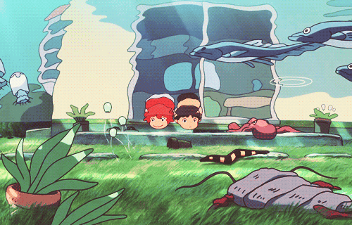 Download Ponyo Anime Gif