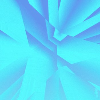 Download Abstract Shapes Blue Geometry Digital Art Abstract Blue Gif