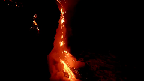 Download Nature Lava Volcano Gif