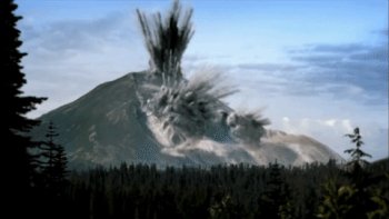 Download Mountain Volcano Nature Mount St. Helens Gif