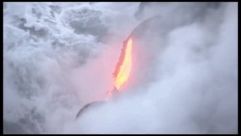 Download Nature Lava Volcano Gif
