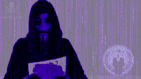 Download Computer Hacker Technology Anonymous Gif