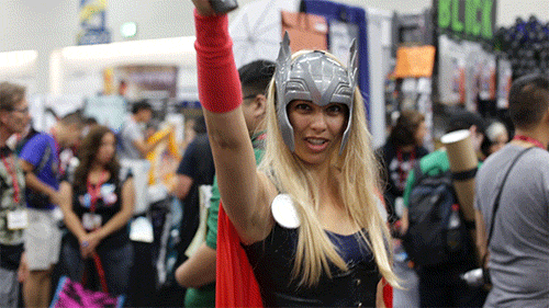 Download Woman Cosplay Gif