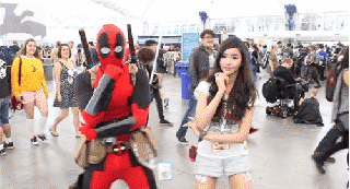 Download Woman Cosplay Gif