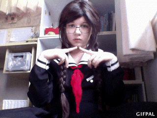 Download Woman Cosplay Gif