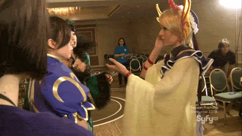 Download Woman Cosplay Gif
