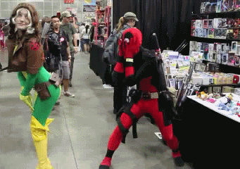Download Woman Cosplay Gif - Gif Abyss