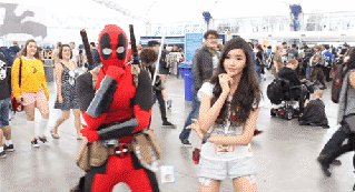Download Woman Cosplay Gif