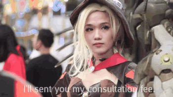Download Woman Cosplay Gif