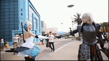 Download Woman Cosplay Gif