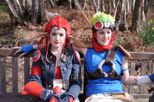 Download Woman Cosplay Gif - Gif Abyss