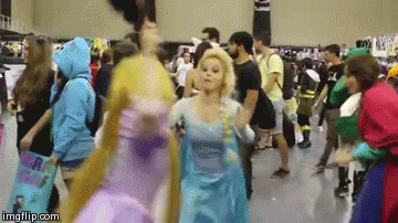 Download Woman Cosplay Gif