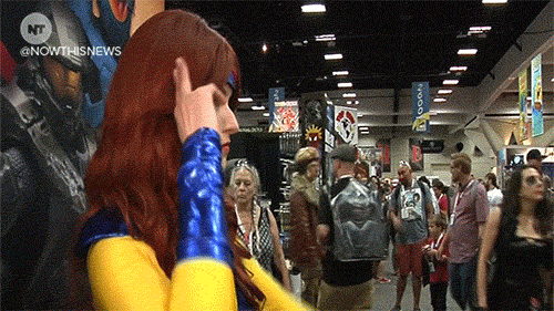 Download Woman Cosplay Gif - Gif Abyss