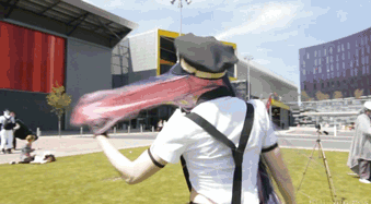 Download Woman Cosplay Gif - Gif Abyss