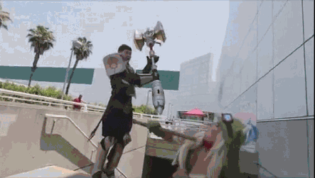 Download Woman Cosplay Gif - Gif Abyss