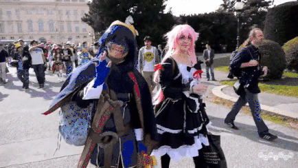 Download Woman Cosplay Gif
